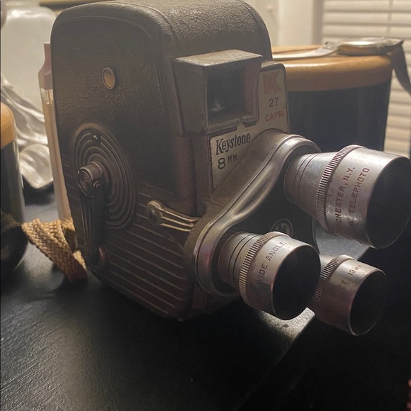 Keystone | Other | Vintage 96s Keystone 8mm Video Camera With Film And ...